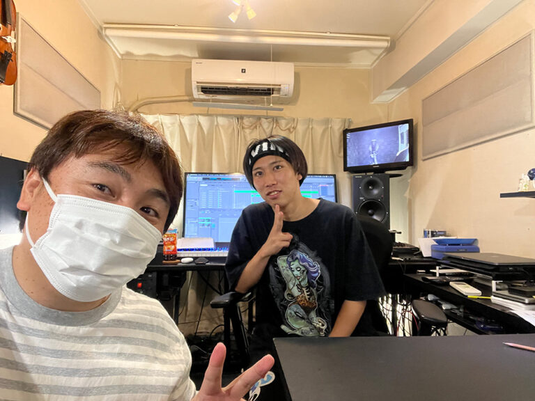 今日はラッパーのRSさんのレコーディングでした！ - studio kibaco